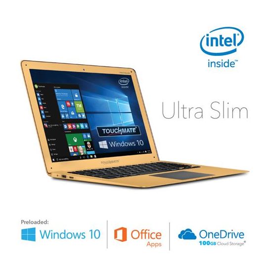 Touchmate TMNB140GLD Laptop – Atom 1.8GHz 2GB 32GB Shared Win10 14inch ...