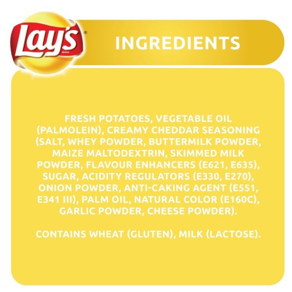 Lays Max Creamy Cheddar Chips 200gm price in Bahrain, Buy Lays Max ...