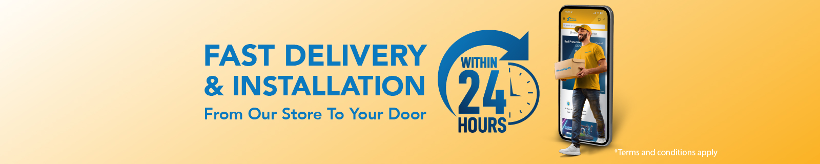 Express 24-Hour Delivery – Sharaf DG Saudi Arabia