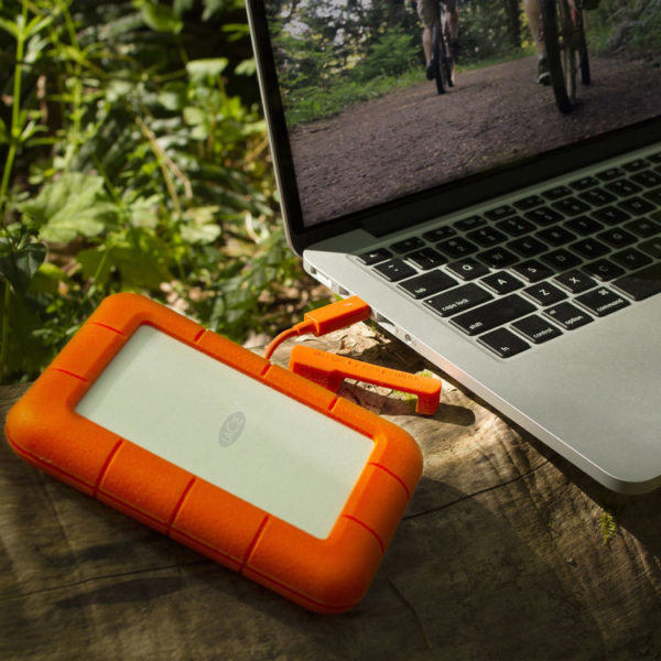 Buy Lacie Rugged Mini Hard Drive 4TB Silver/Orange PT9000633 – Price ...