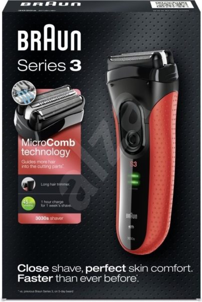 Buy Braun Shaver Series 3 W/ Micro Comb Technology 3030S – Price ...