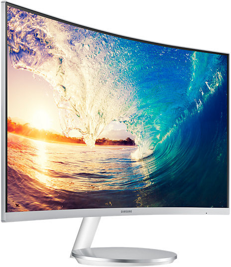 Buy Samsung LC27F591FDMXUE Curved Vertical Alignment LED Monitor 27inch ...