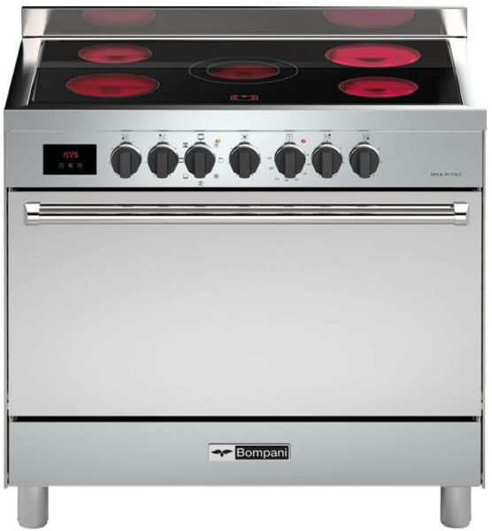 Buy Bompani 5 Ceramic Hobs Cooker 9007TPVCIX/BO683DX – Price ...