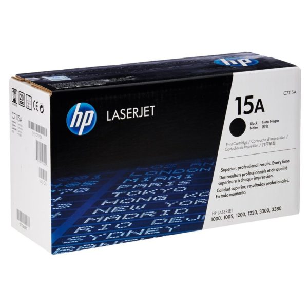 Buy HP 15A C7115A Black Laserjet Toner Cartridge – Price ...