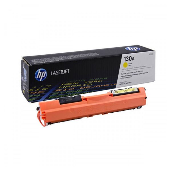 Buy HP 130A CF352A Laserjet Toner Cartridge Yellow – Price ...