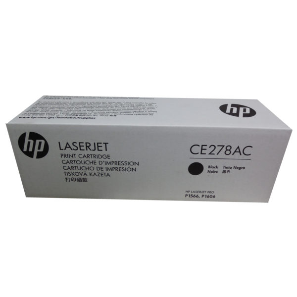 Buy HP CE278AC Black Contract Laserjet Toner Cartridge – Price ...