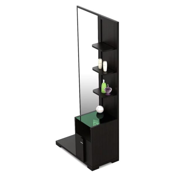 Buy Kosmo Grace Dressing Table in Black Color – Price, Specifications ...