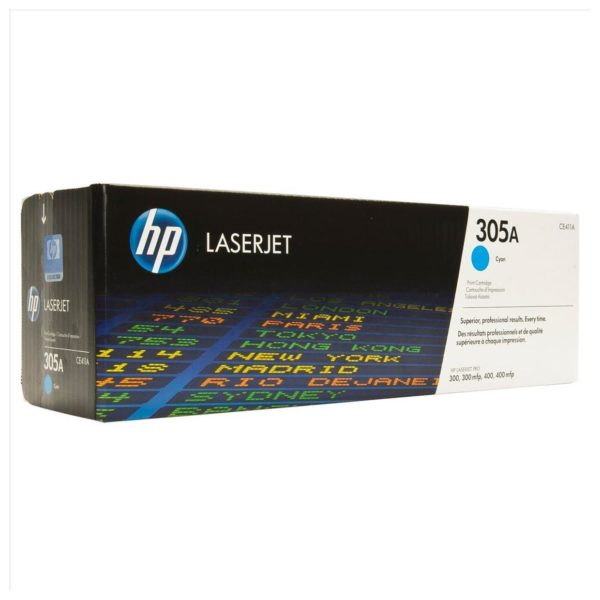 Buy HP 305A CE411A Cyan Original Laserjet Toner Cartridge – Price ...