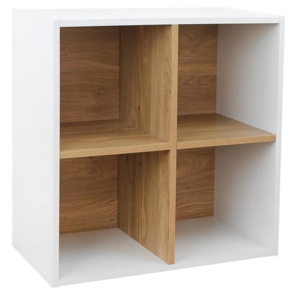 Buy Shelf Eden Cube Bookcases Four-cube White – Price, Specifications ...