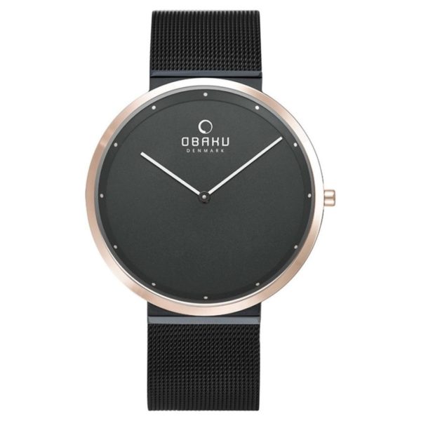Buy Obaku V230GXMBMB Black Quartz Men’s Watch – Price, Specifications ...