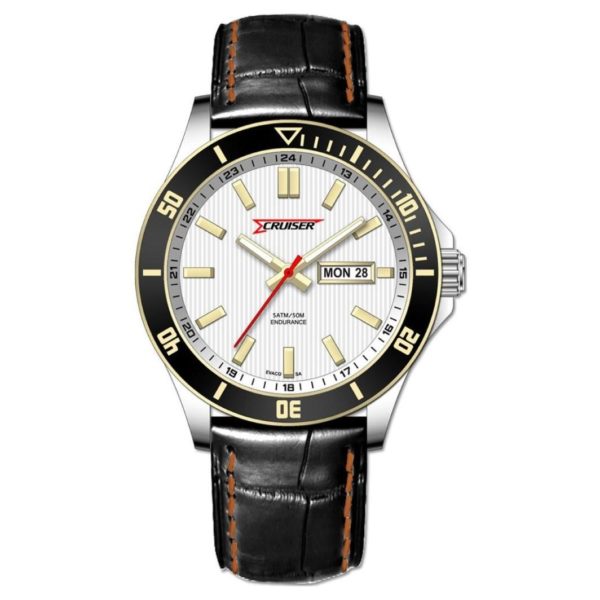 Buy Cruiser C7199-GXW Black Quartz Men’s Watch – Price, Specifications ...