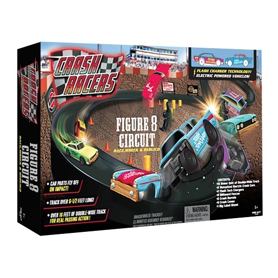 Far Out 62000 Crash Racers 8 Circuit Track Set | Desertcart INDIA