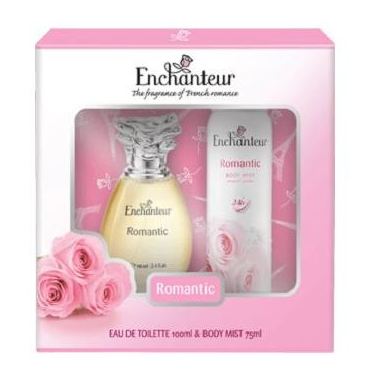 Buy Enchanteur Romantic Perfume For Women 100ml EDT + 75ml Body Mist ...