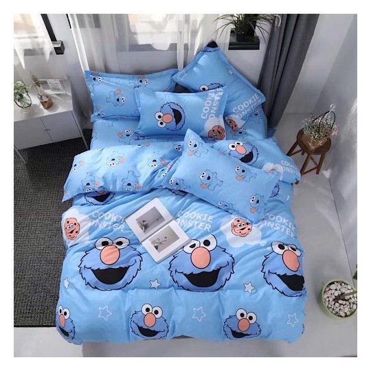 Buy Single Size Elmo Design Bedding Set 4pcs – Price, Specifications ...