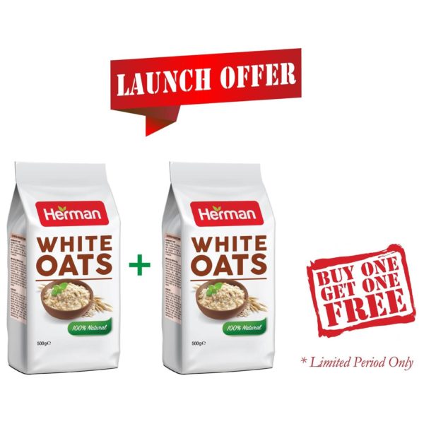 Buy Herman Oats Pouch 500g Buy 1 get 1 Free Offer – Price ...