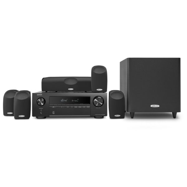 Buy Polk Audio TL1600 with Denon AVRX250BT 5.1 Home Theater System ...