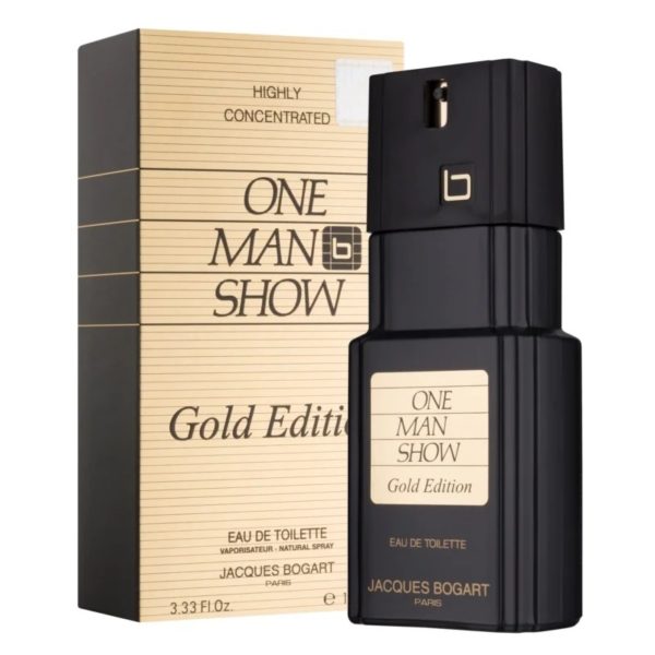 Buy Jacques Bogart One Man Show Gold Edition For Men 100ml EDT – Price ...