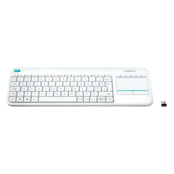 Buy Logitech K400 Plus Wireless Keyboard With Touchpad White – Price ...