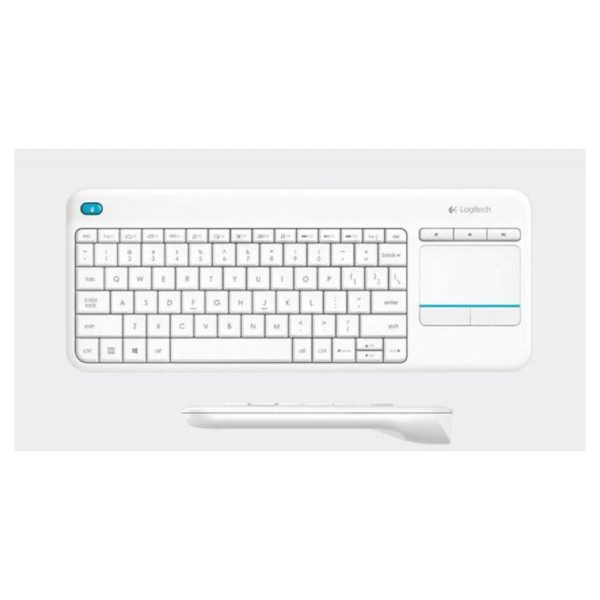 Buy Logitech K400 Plus Wireless Keyboard With Touchpad White – Price ...