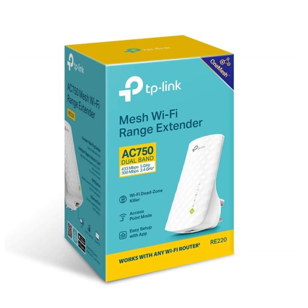 Buy Tplink RE220 AC 750 Range Extender – Price, Specifications ...