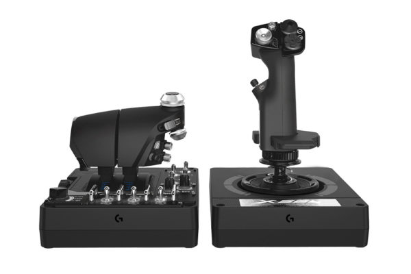 Buy Logitech Flight Throttle Control X56 Hotas USB Black – Price ...
