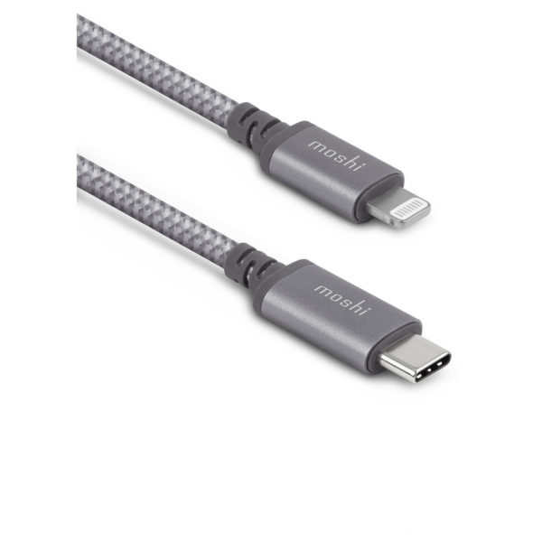 Buy Moshi Lightning Cable 1.2m Titanium Grey – Price, Specifications ...