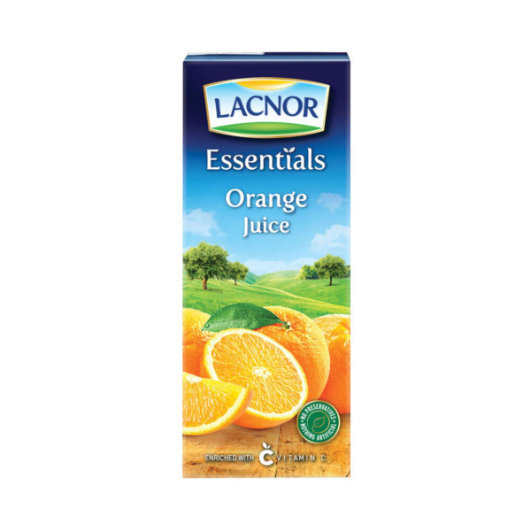 Buy Lacnor Orange Juice 180ml (Pack of 8pcs) – Price, Specifications ...