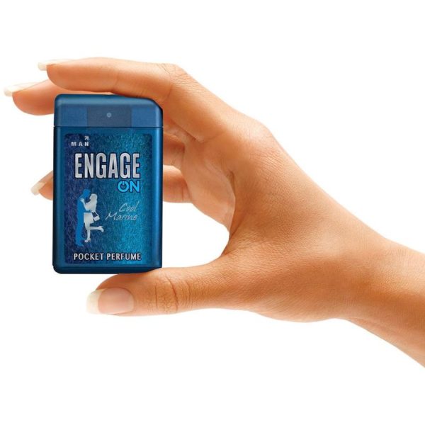 Buy Engage On Cool Mari Pocket Perfume For Men 18ml – Price, Specifications & Features | Sharaf DG