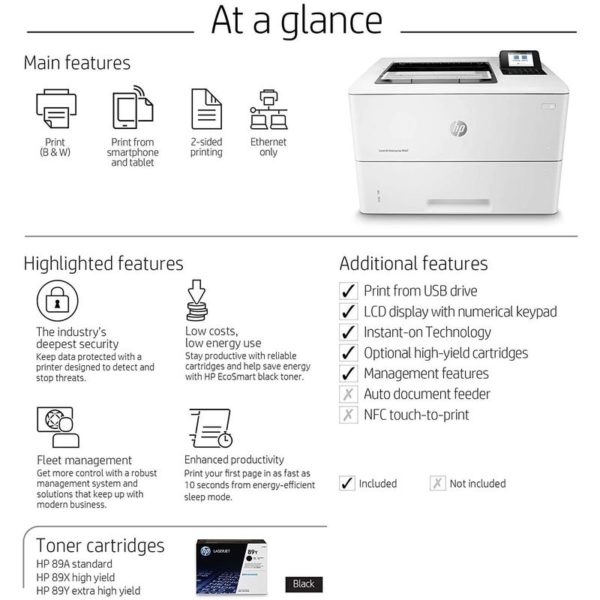Buy HP LaserJet M507DN Laser Printer – Price, Specifications & Features ...