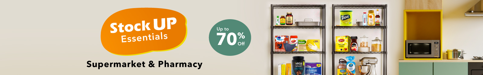 Supermarket & Pharmacy Essentials up to 70% Off – Sharaf DG UAE
