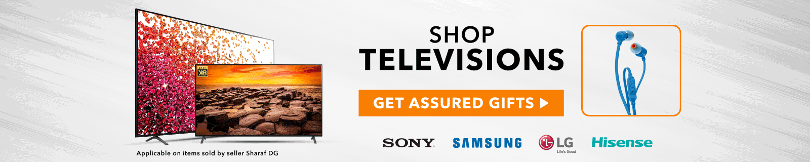 Shop TVs Get Assured Gifts – Sharaf DG UAE