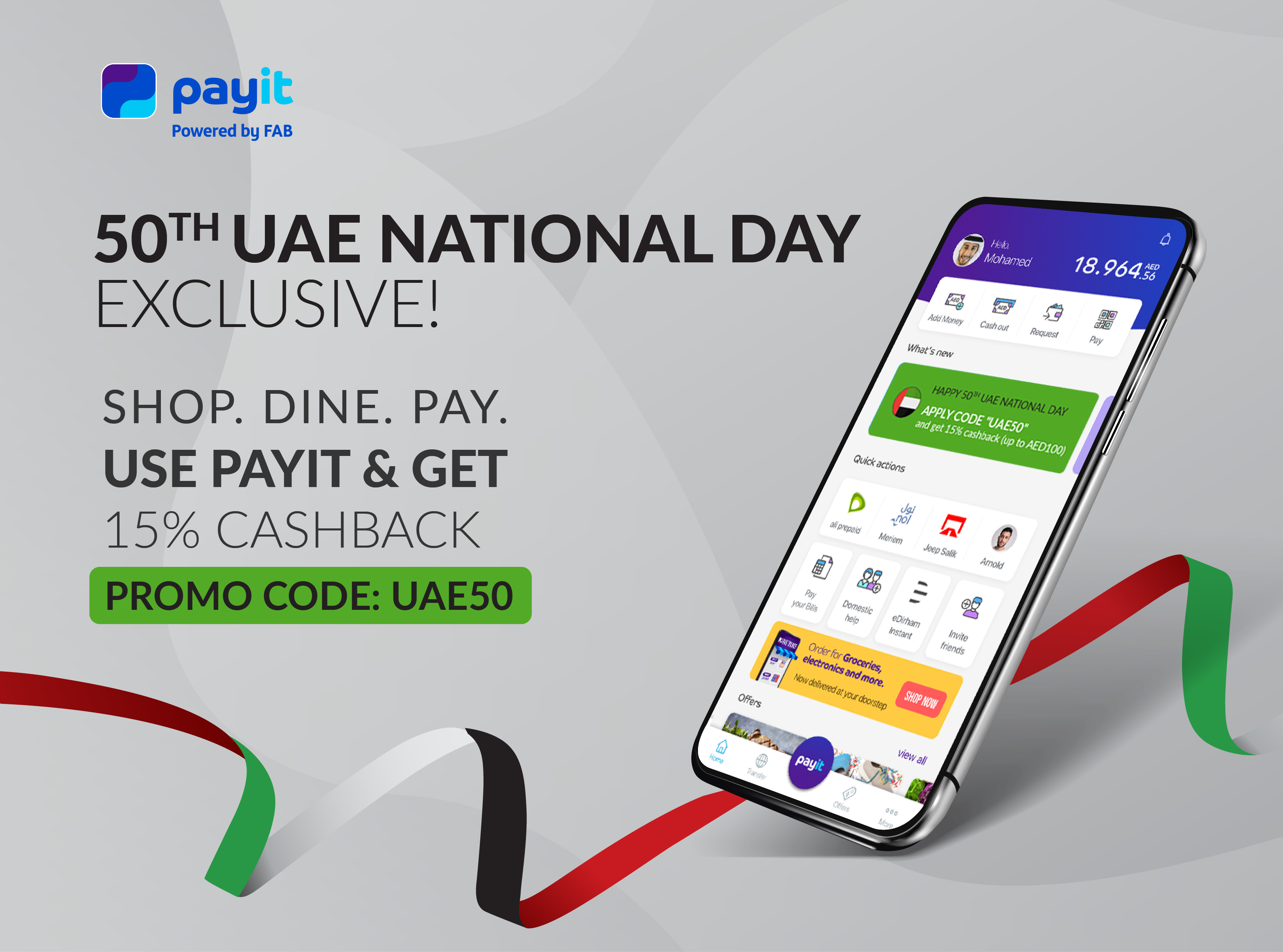 payit – Cashback Deal – Sharaf DG UAE
