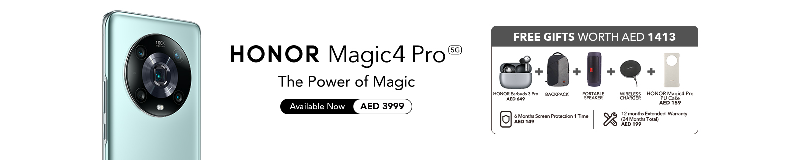 Honor Magic 4 Pro 5G at Best Price in Dubai – Sharaf DG UAE