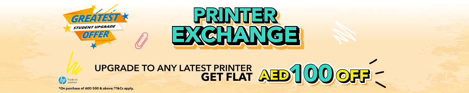 Printer Buyback & Exchange Offer for Students – Sharaf DG UAE