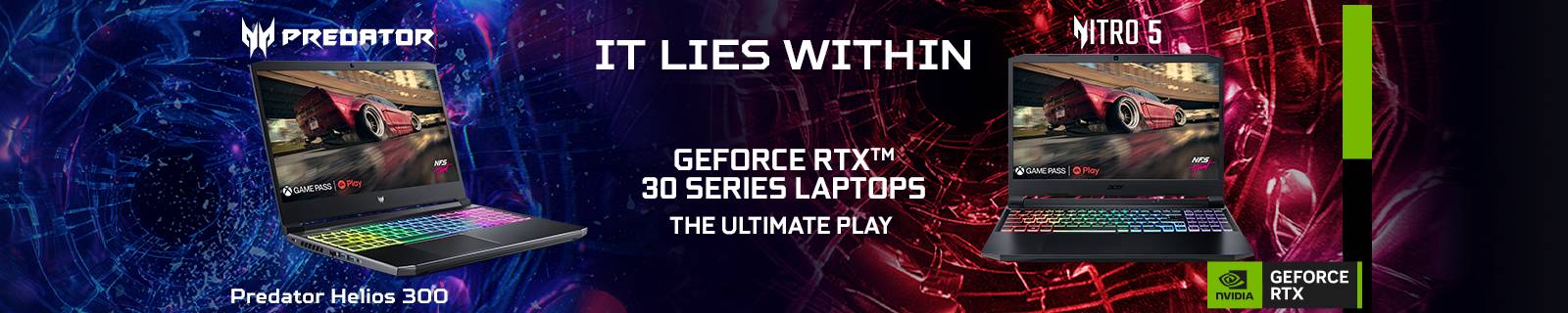 Acer Nvidia GeForce RTX 30 Series Laptops – Sharaf DG UAE