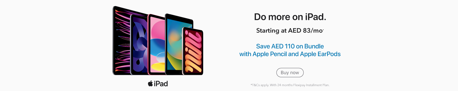 Apple iPad + Pencil + Ear Pods Bundle Offers – Sharaf DG UAE