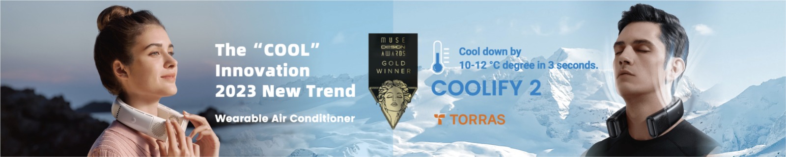 Torras Coolify 2 – Wearable Air Conditioner – Sharaf DG UAE