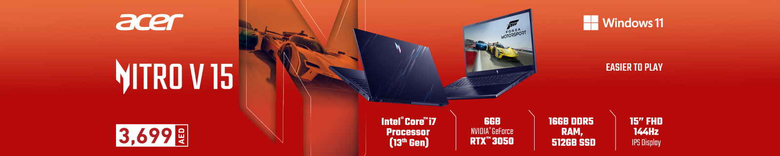 Acer Nitro V 15 Laptops – Sharaf DG UAE