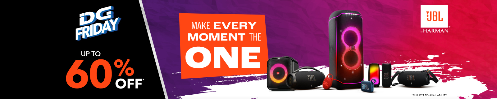 JBL Offers | Dare to Listen – Sharaf DG UAE