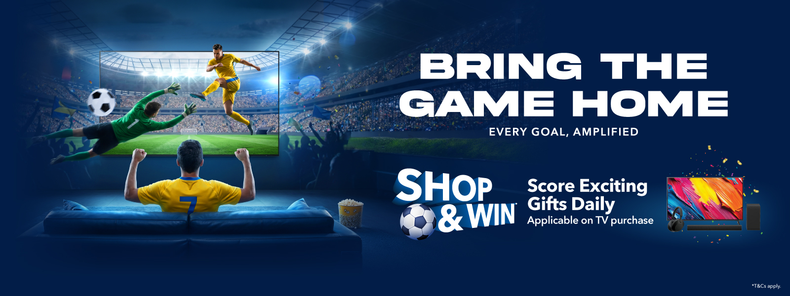 Bring the Game Home – Sharaf DG UAE